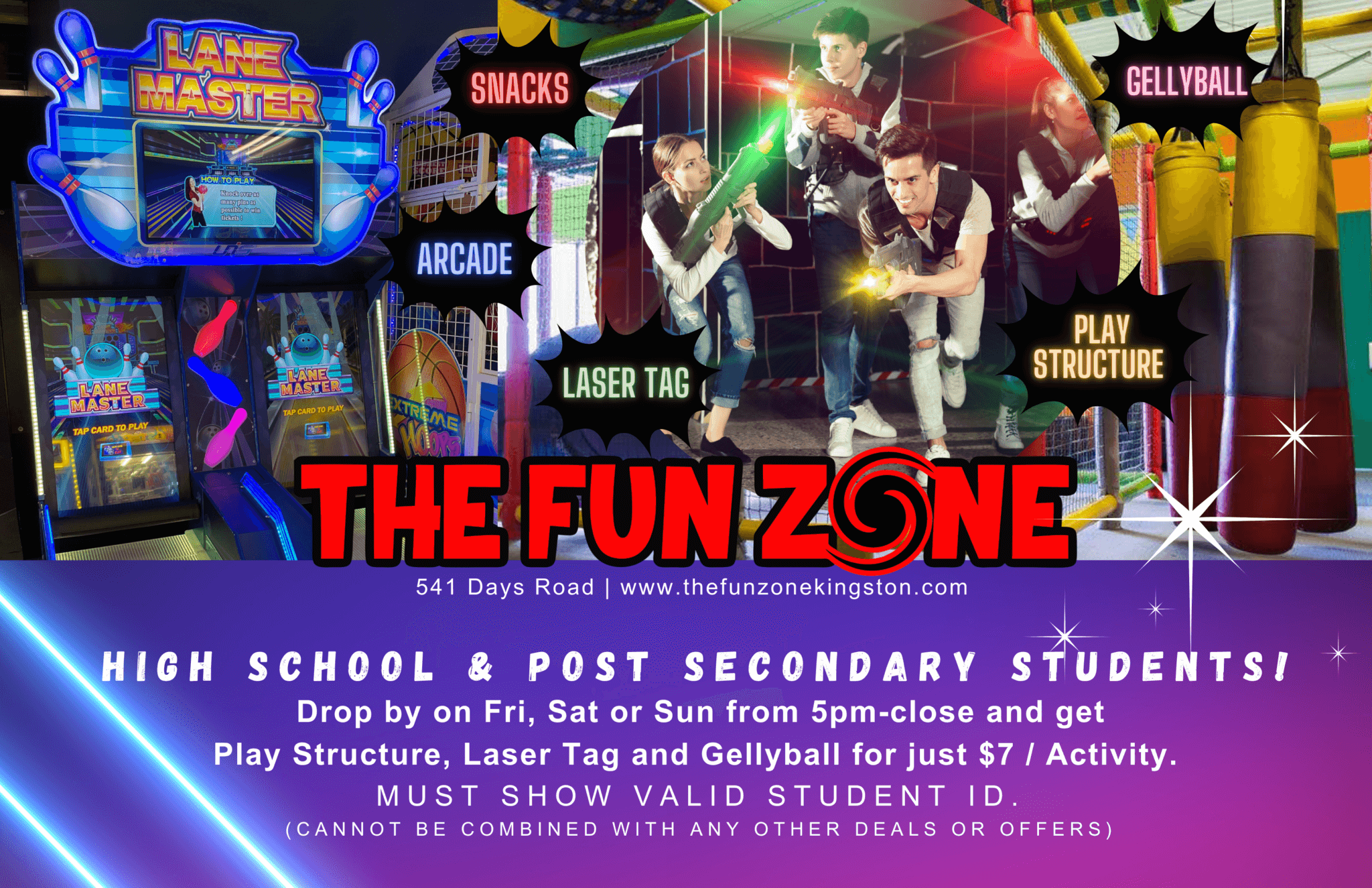 The Fun Zone – Kingston’s Best Laser Tag