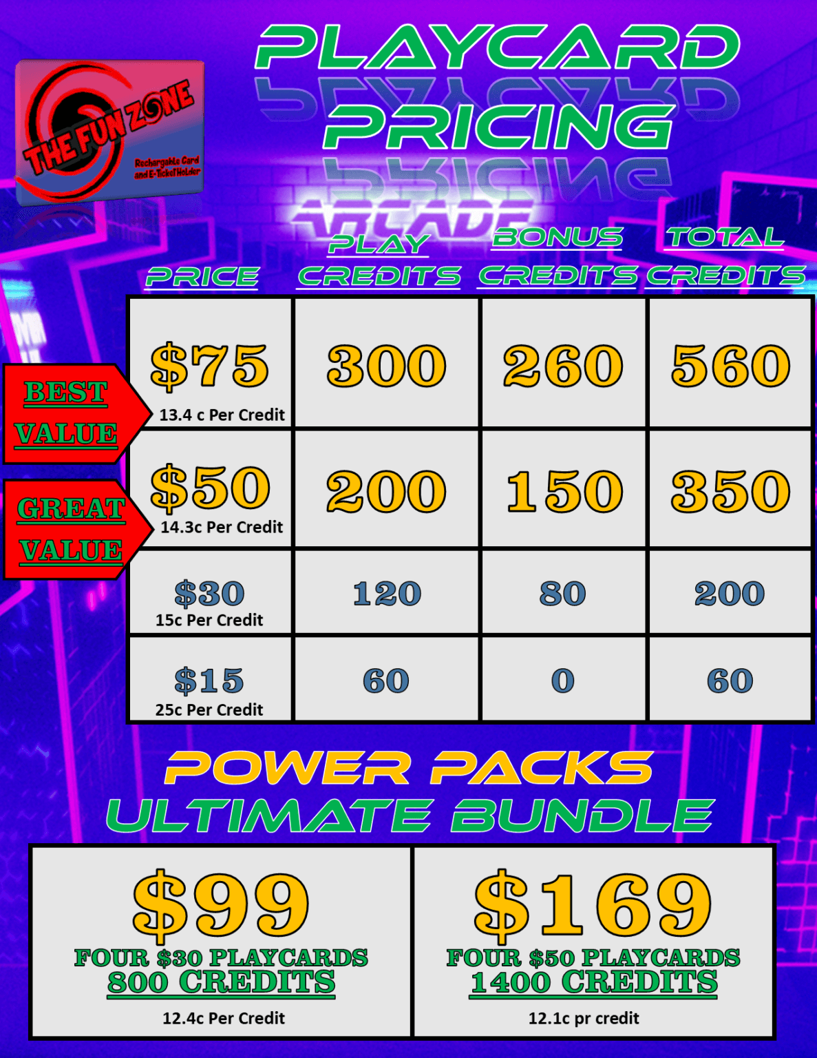 Arcade & Games – The Fun Zone